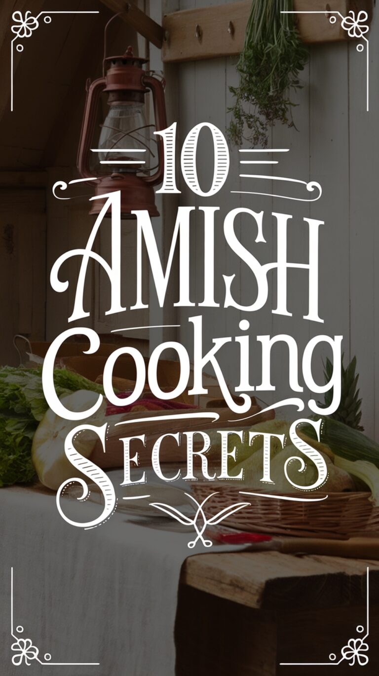 10 Timeless Amish Cooking Secrets You Need to Try - Amish America