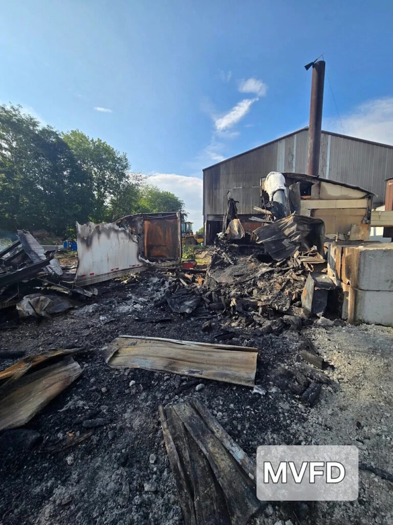 Amish Firewood Business Burns In Early Morning Blaze - Amish America