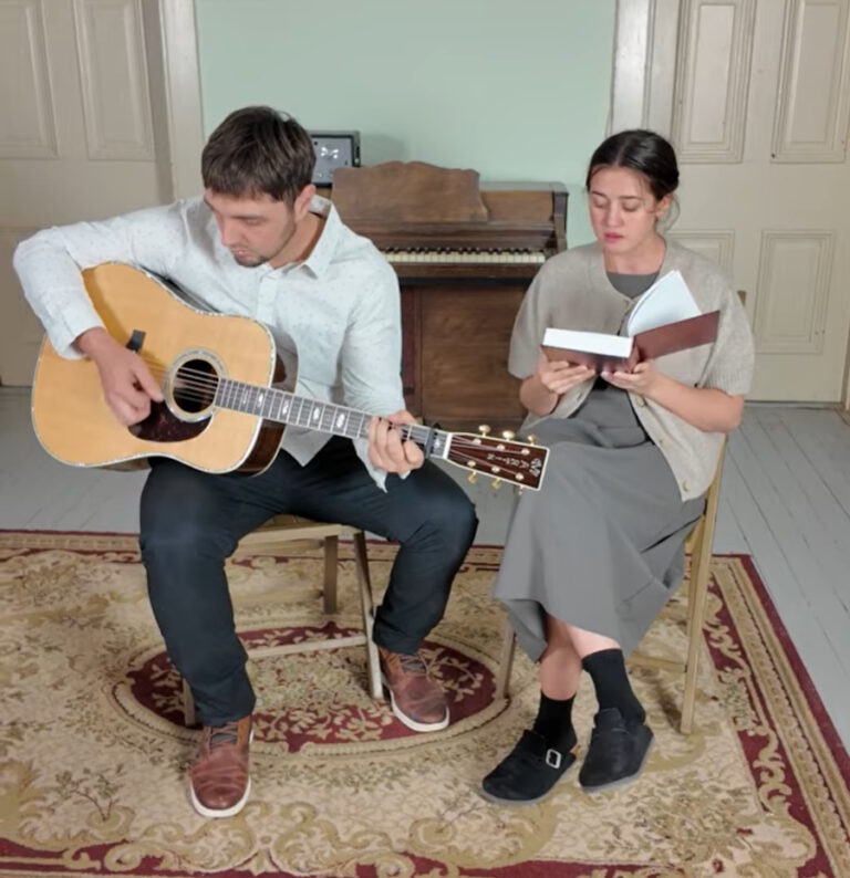 Ben & Rose Do A Song In German (Short Clip) - Amish America