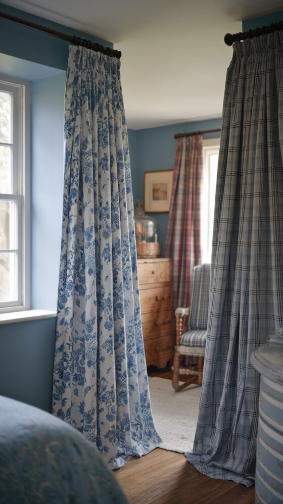 15 Amish-Style BLUE Bedroom Designs You’ll Love - Amish America